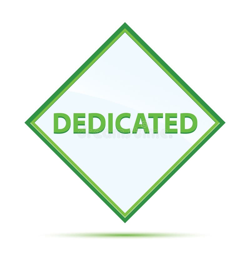 Dedicated Modern Abstract Green Diamond Button Stock Illustration ...