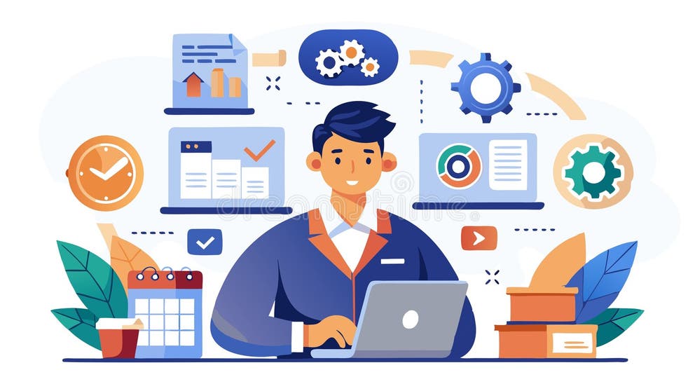 A Dedicated Project Manager, Adept at Using Agile Software, Oversees ...