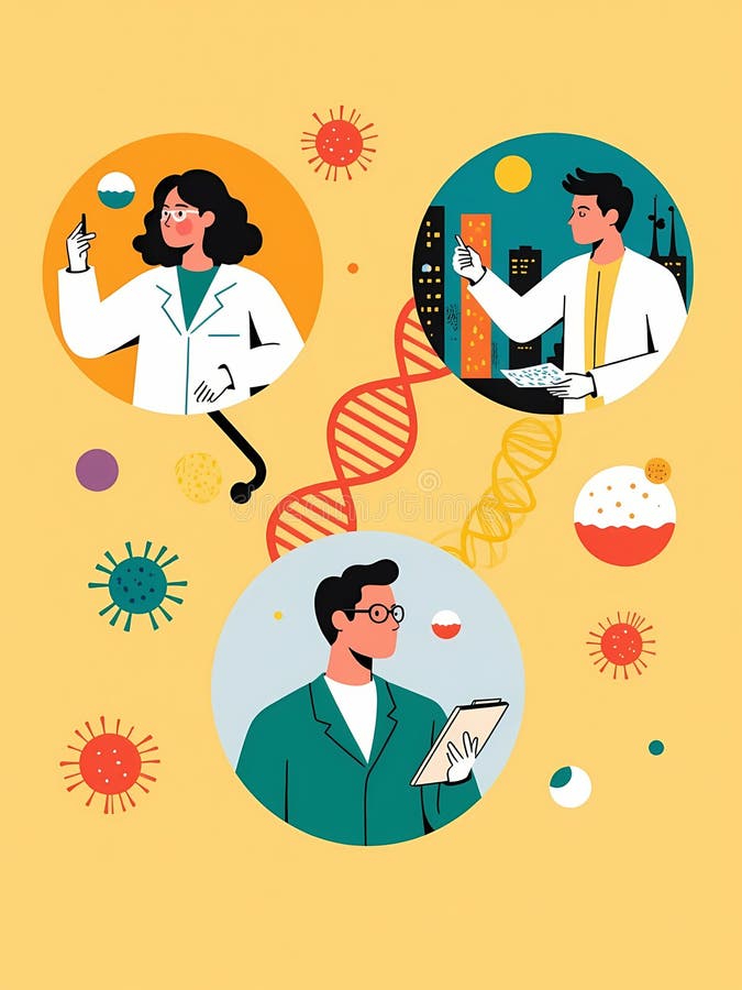 Dedicated Researchers Collaborating on Medical Projects, Exploring ...