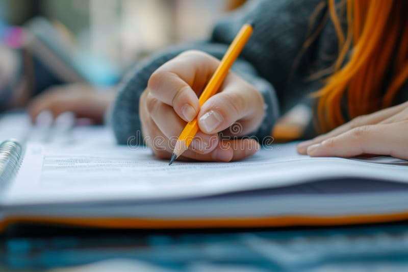 A Dedicated Student is Preparing for an Upcoming College Exam by ...