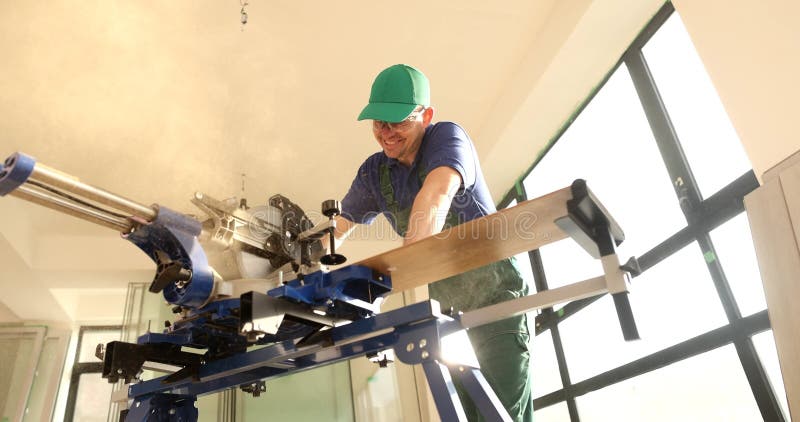 A Dedicated Worker Using Advanced Equipment in a Highly Efficient and ...