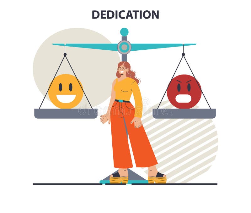 Dedication Concept. Character Corporate Loyalty and Personal Stock ...