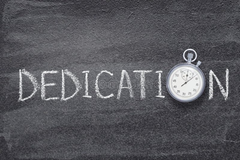 Dedication word watch stock image. Image of symbol, face - 341538405