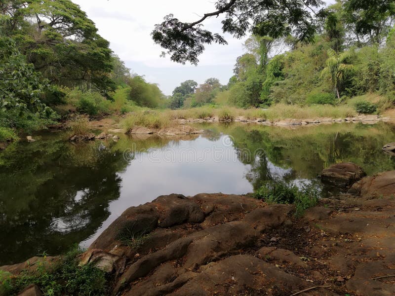 Deduru oya stock image. Image of kurunegala, colombo - 113700169