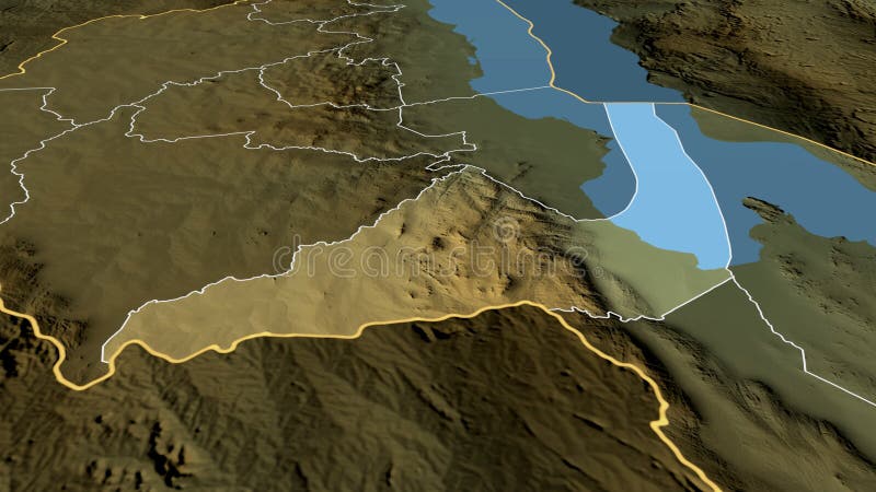 Dedza, Malawi - Highlighted. Physical Stock Illustration - Illustration ...