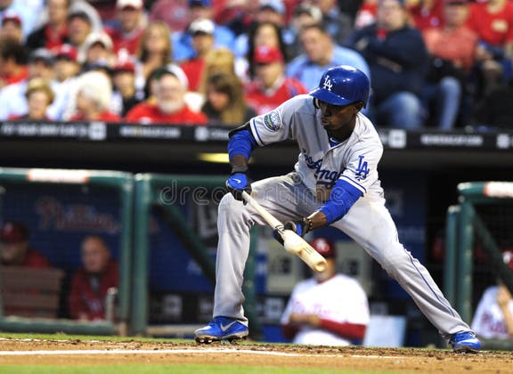 Dee Gordon editorial stock photo. Image of major, dodgers - 25185373