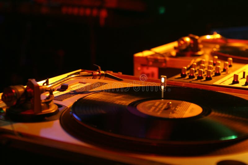 Deejay stock photo. Image of club, dancing, shirt, motion - 8341364