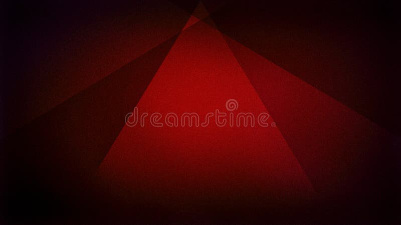 A Deep, Abstract Red Gradient with Dark Geometric Shapes and a Grainy ...