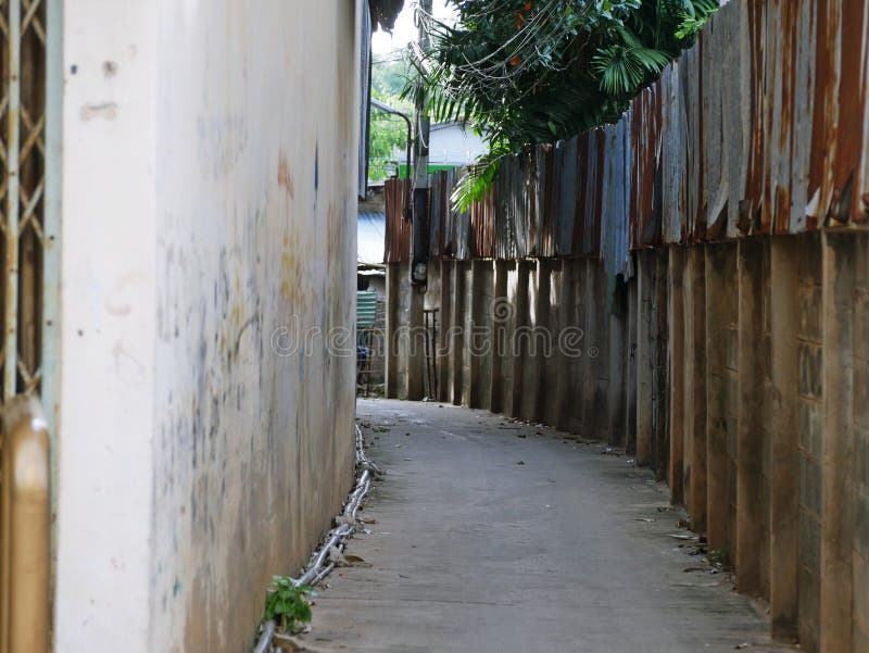 Deep alley stock photo. Image of africa, alley, country - 200124490