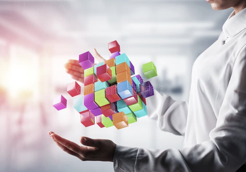 Deep Analyzing and Problem Solving Concepts. Stock Illustration ...