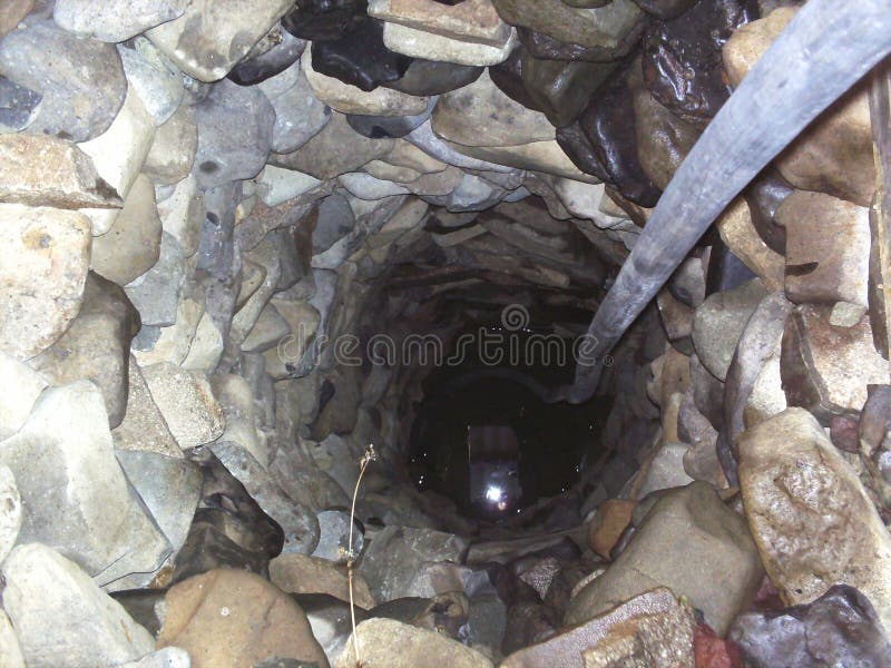 The Deep Ancient Well in Thailand Stock Photo - Image of field, water ...