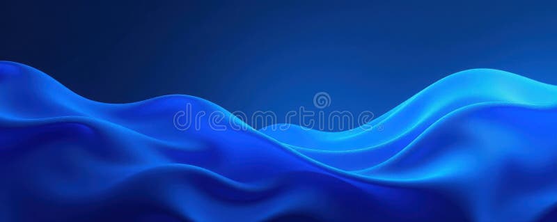 Deep Azure To Midnight Blue, Flowing Gradient Backdrop , Blue, Smooth ...