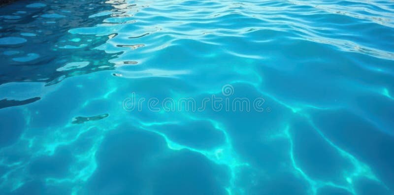 Deep Azure Water, Glassy Stillness, Gentle Ripples, Still, Waves, Azure ...