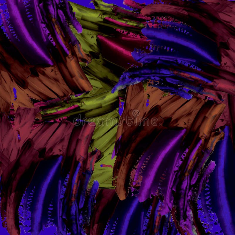 Deep background by paints stock illustration. Illustration of design ...