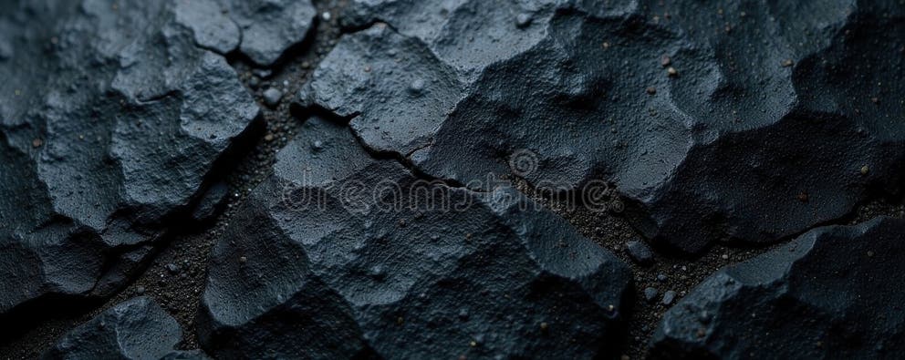 Deep Black, Coarse Grained Stone; Uneven Surface , Black Stone Texture ...