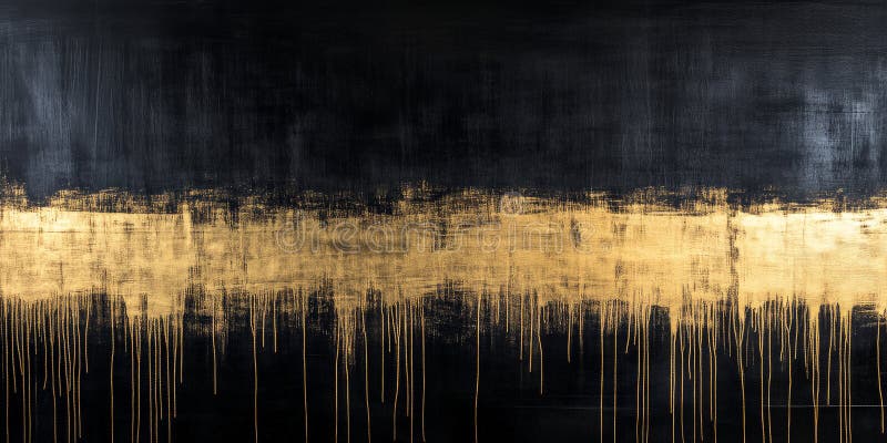 Deep Black and Gold Gradient with Metallic Reflections, Creating a ...