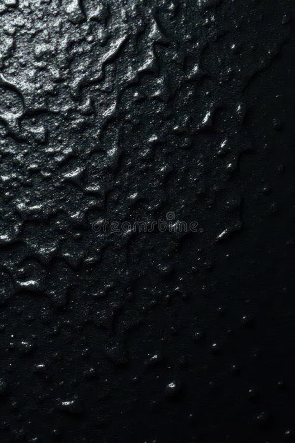 Deep Black Metallic Foil, Reflective Surface with Subtle Texture, Black ...
