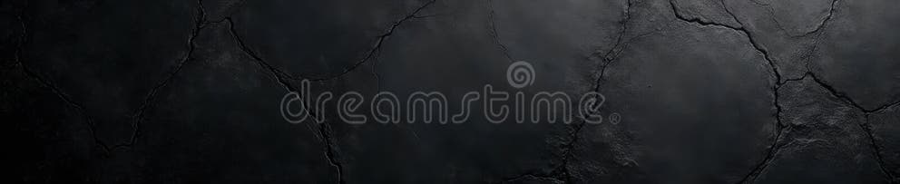 Deep Black Textured Concrete, Distressed Stone Grunge, Heavy, Shadowed ...