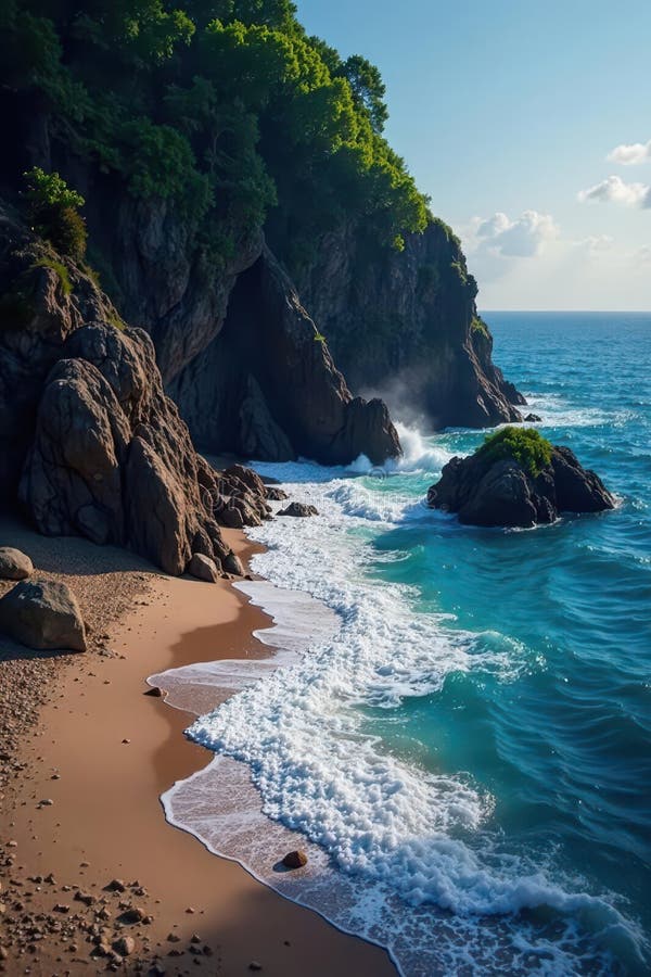 Deep Black Transitioning To Bright Azure, Seamless Blend , Graphics, Light, Soft Stock ...