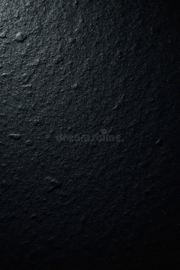 Deep Black Wall, Distressed Surface, Heavy Texture , Stone, Concrete ...