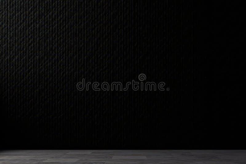 Deep Black Wall, Heavily Textured with Coarse Strokes , Heavy, Black ...