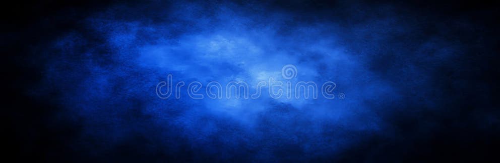 A Deep Blue Abstract Backdrop Featuring a Night Sky with Clouds ...