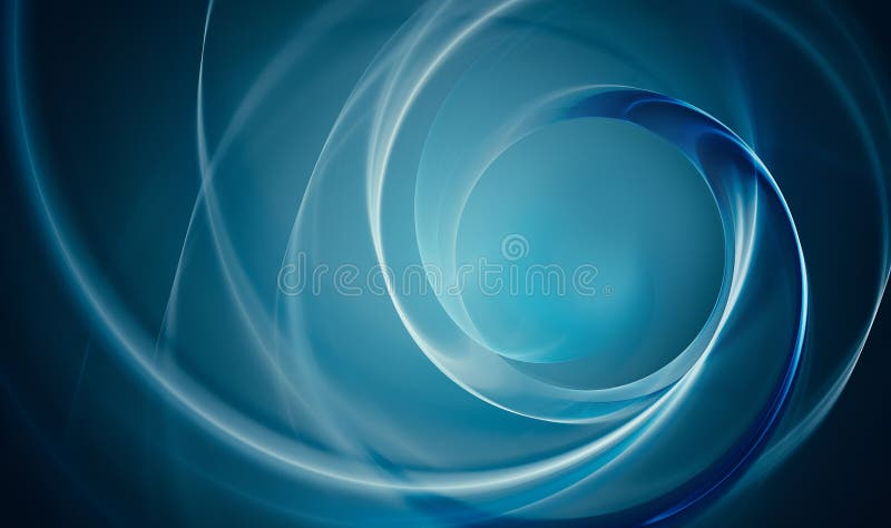 Deep Blue Abstract Background Stock Illustration - Illustration of ...