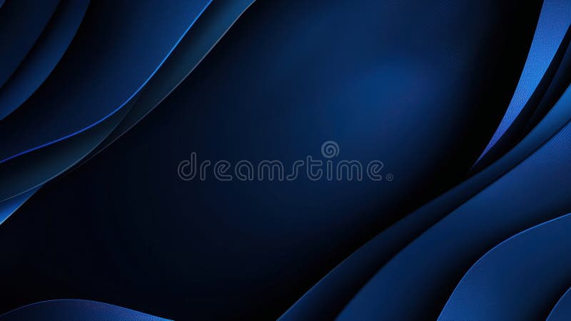 Deep Blue Abstract Background with Subtle Light Effects Stock Image ...
