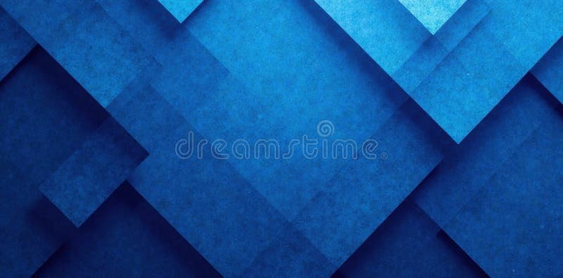 Deep Blue Abstract Geometric Shapes, Textured Background, Elegant ...