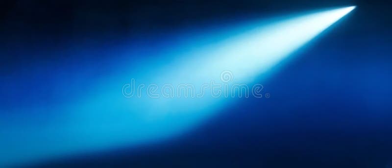 Deep Blue Abstract Light Glow with Smooth Blur Stock Illustration ...