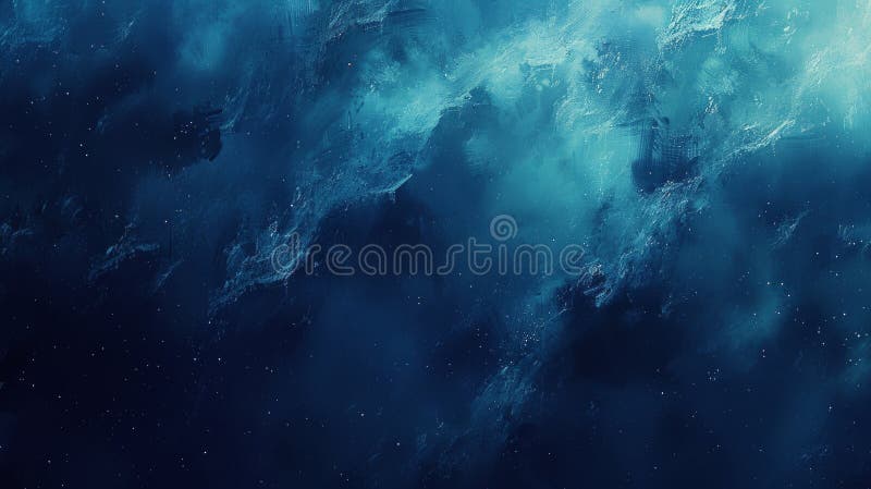 Deep Blue Abstract Ocean Texture, Night Sky Background, Underwater ...