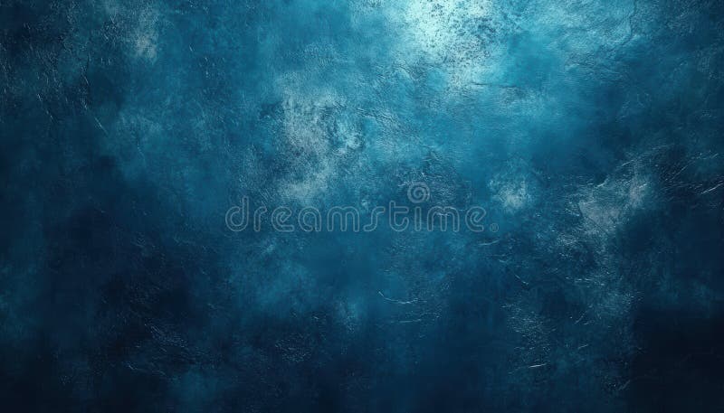 Deep Blue Abstract Texture Resembling Ocean Depths with a Dynamic ...