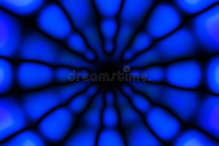 Multicolored Radial Circle Dark Pattern Stock Image - Image of ...