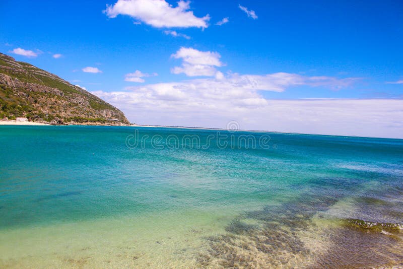 Deep blue stock photo. Image of paisagem, deep, verde - 96040496