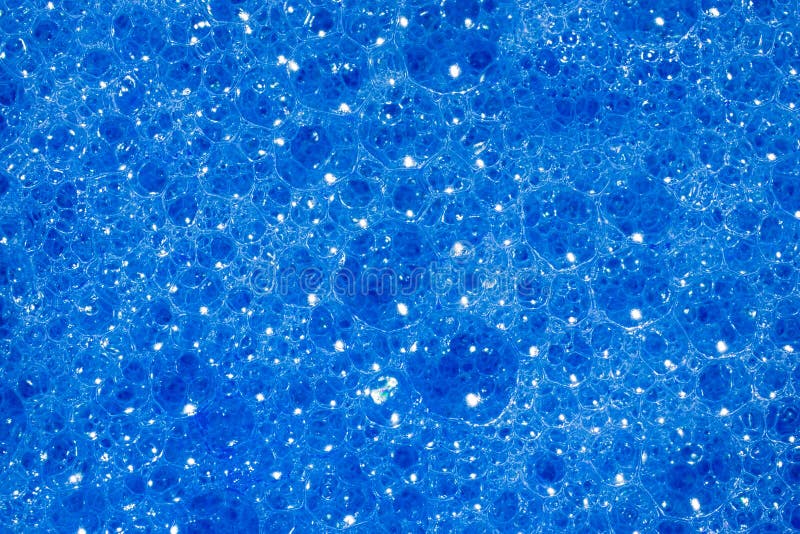 Deep Blue Bubbles. Macro Pattern and Texture Backgound Image. Stock ...