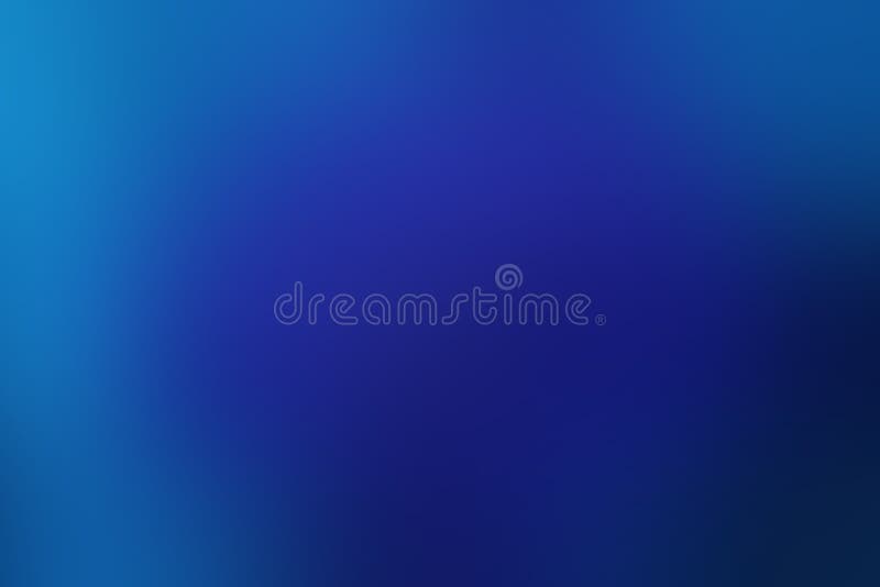 Deep Blue Cold Dark Blurred Gradient Background Stock Illustration ...