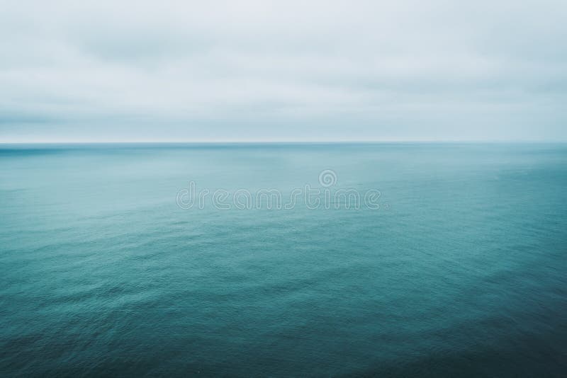Deep Blue Color of Atlantic Ocean. Iceland Stock Photo - Image of ...