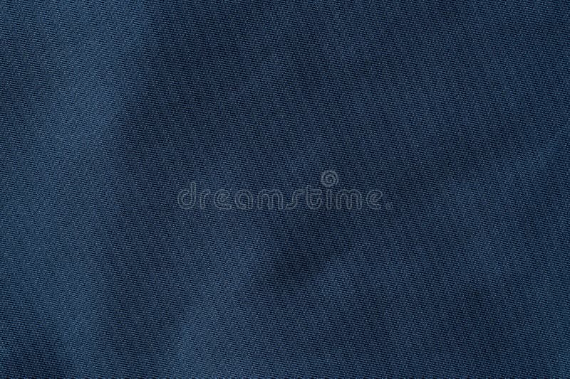 Deep Blue Color Fabric Material Stock Photo - Image of polyester, blue ...