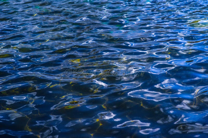 Deep Blue ,dark Blue Sea Texture Background Stock Image - Image of ...