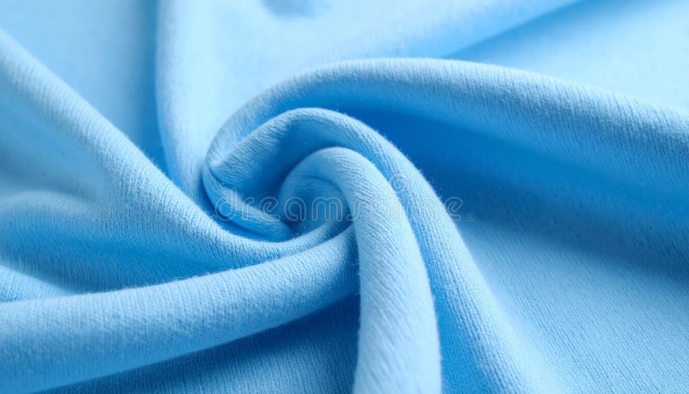 Deep Blue Fabric Texture Background, Closeup of Smooth Cloth Material ...