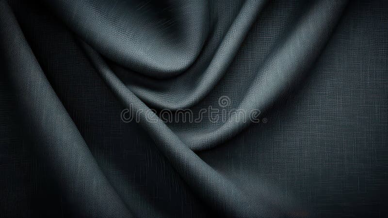 Deep Blue Fabric Texture, Smooth Cloth Material Background for Design ...