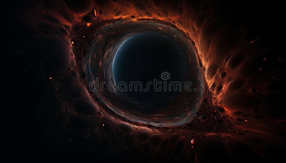 Deep Blue Galaxy Glows with Multi Colored Star Field Patterns Generated ...