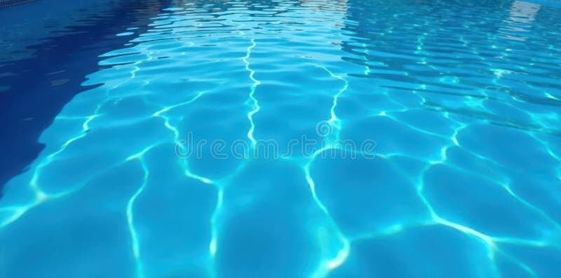 Deep Blue, Gently Undulating Pool Surface, Seamless Repeat, Elegance ...