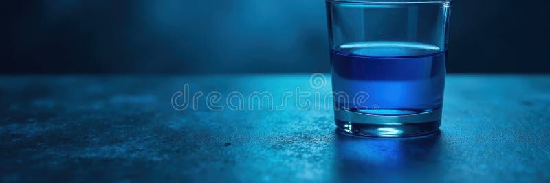 Deep Blue Glass, Textured Surface, Subtle Light Reflections, Blue ...