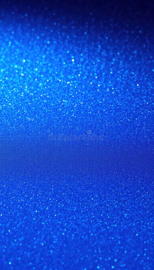 Deep Blue Glitter Texture with a Subtle Sparkling Glow, Creating a Bold ...