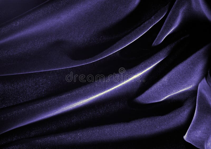 Deep Blue Glossy Cloth Texture Background. Natural Textile Material ...
