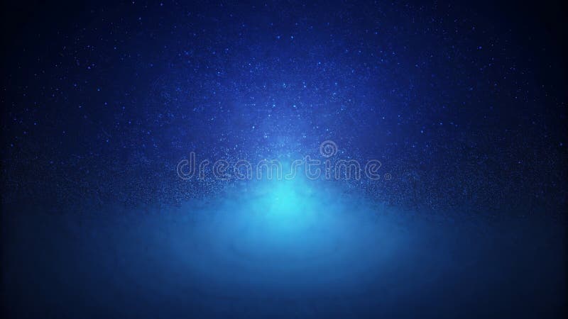 A Deep Blue Gradient Background with a Bright Light Source at the ...