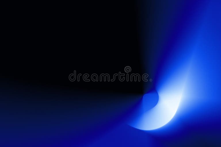 Deep Blue Mesh Gradient with Spotlight-style Lighting and Smooth ...