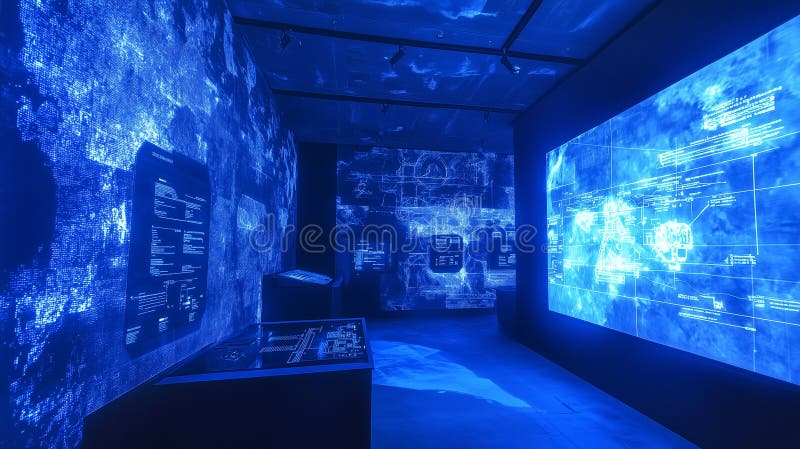 Deep Blue Lit War Room Stock Photos - Free & Royalty-Free Stock Photos ...