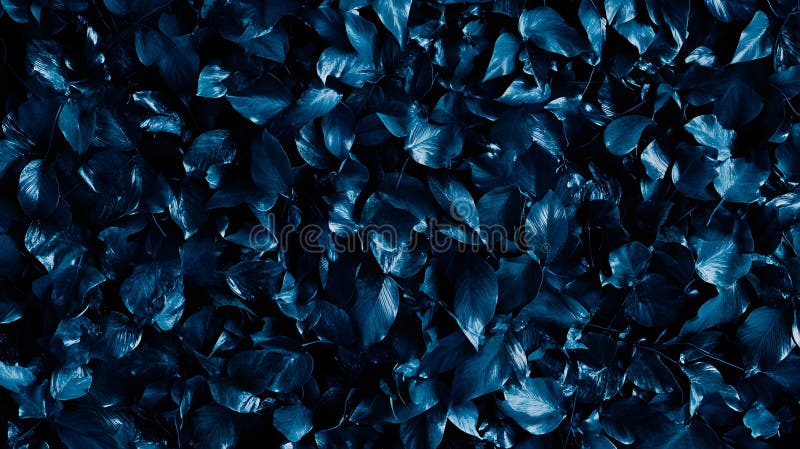 Deep Blue Lush Foliage Background Texture Royalty Free Image Stock ...